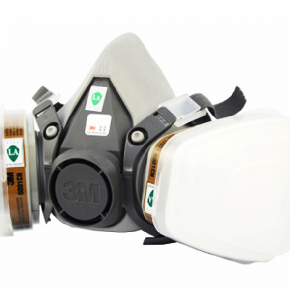 Dust Protective Mask Respiratory Protection- Model 3M 6200